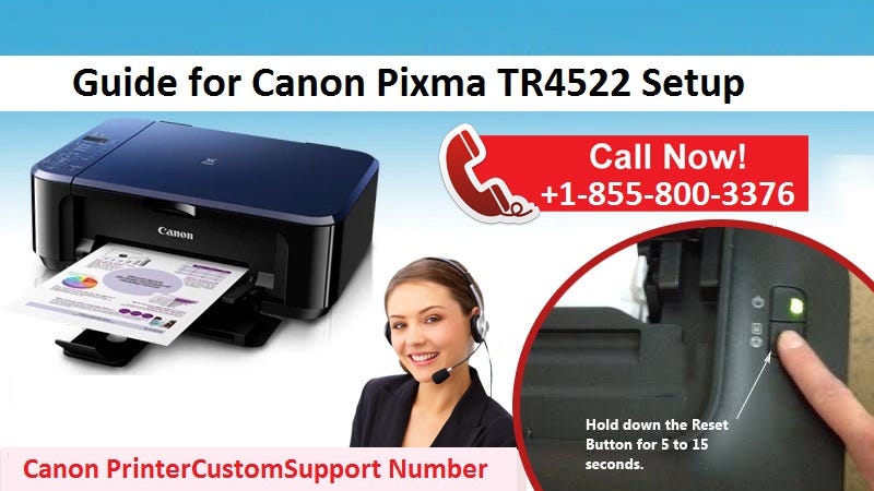 Guide for Canon Pixma TR4522 Setup — Windows and Mac | by john herry ...