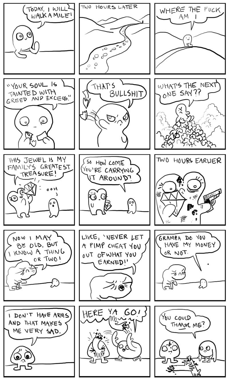 50 Gag Comics. On a whim, I decided to make 100… | by Chris Russo | Medium