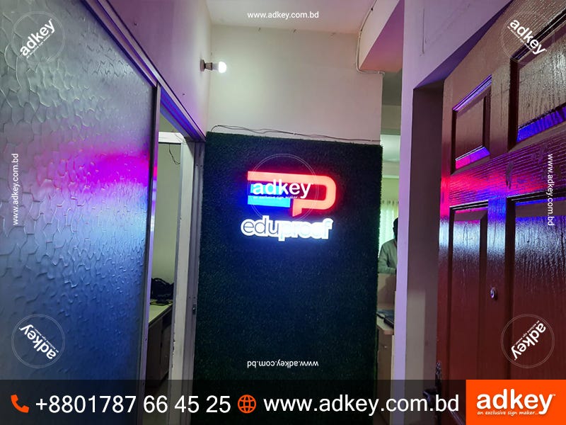 LED Module light Acrylic Letter Advertising in Dhaka BD | by Neon Sign ...