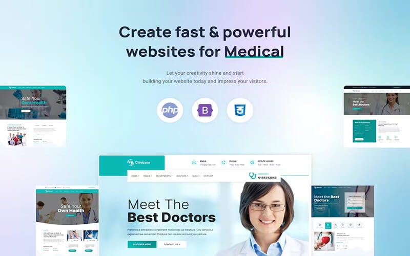 Extranet Landing Page For Medical & Health - MD ARIFUZZAMAN - Medium