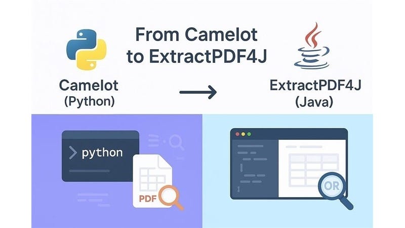 Why Should Python have all the fun? Meet my new Java Library..ExtractPDF4J | by Mehuli Mukherjee ...