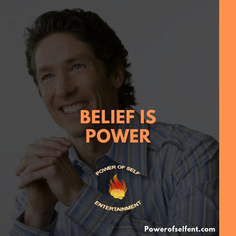 Belief is Power. Why is belief so important to reaching… | by Rich ...