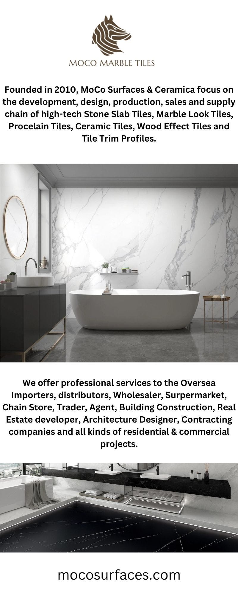 Moco Marble Tiles | Mocosurfaces.com - Mocomarbletiles - Medium