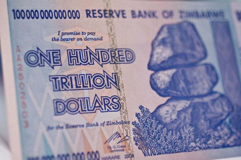 Hyperinflation in Zimbabwe. Hyperinflation in Zimbabwe was a period ...