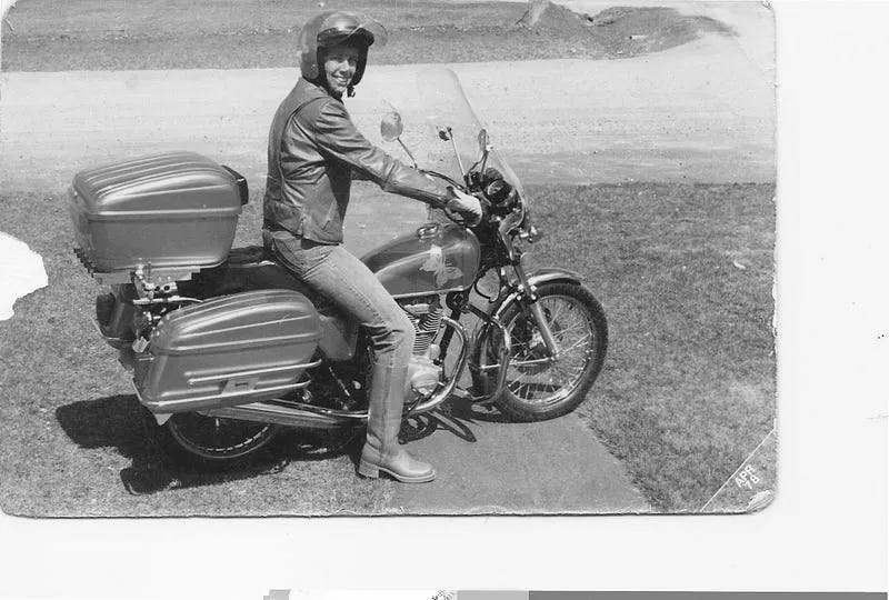 Penny’s motorcycle and skating adventures | by Rick T. Rae | Medium