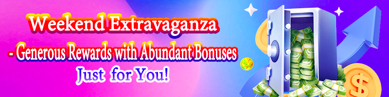 DT LOTTERY — Promotion ♥ WEEKEND EXTRAVAGANZA. GENEROUS REWARDS WITH ...