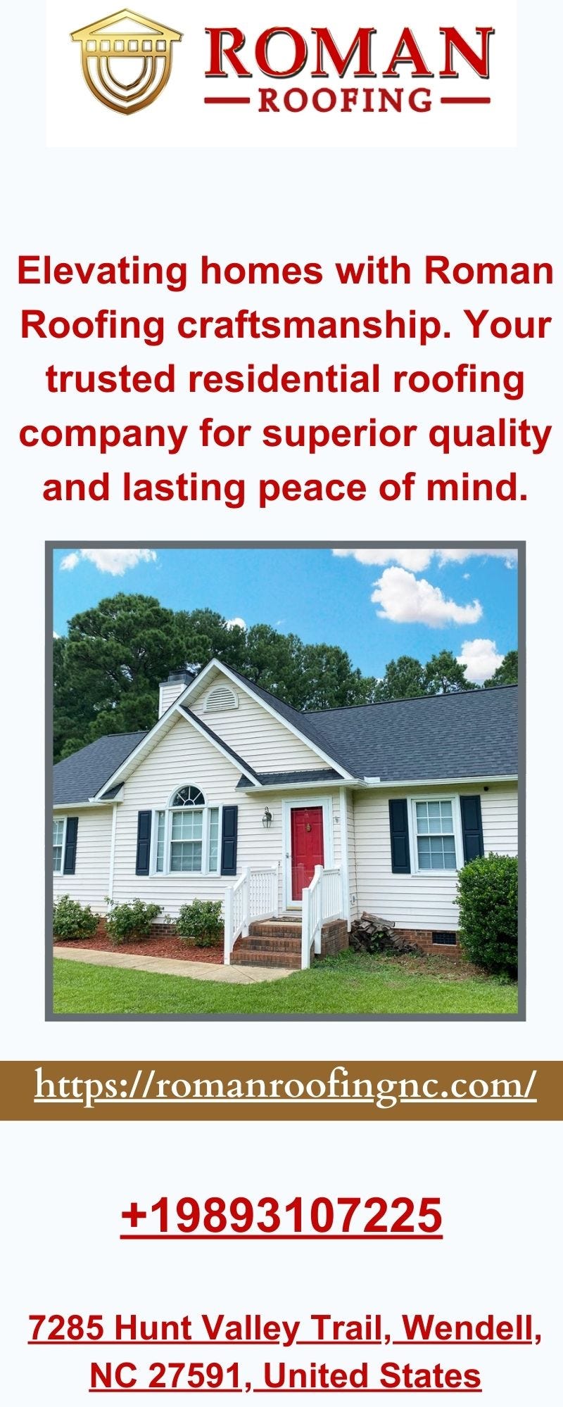 Elevate Your Home With Roman Roofing — Residential Roofing Specialists ...