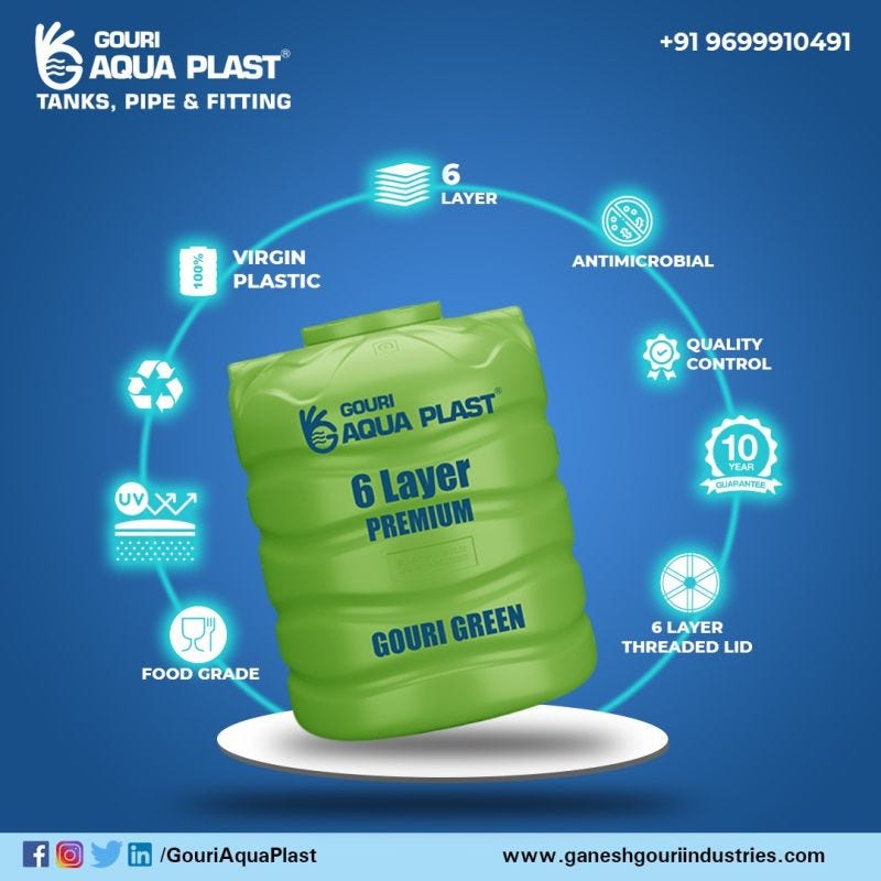 Reliable 6 Layer Water Tank– Ganesh Gouri Industries - Ganesh Gouri ...