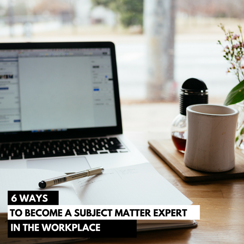 6 Ways To Become A Subject Matter Expert In The Workplace | by Driverse ...
