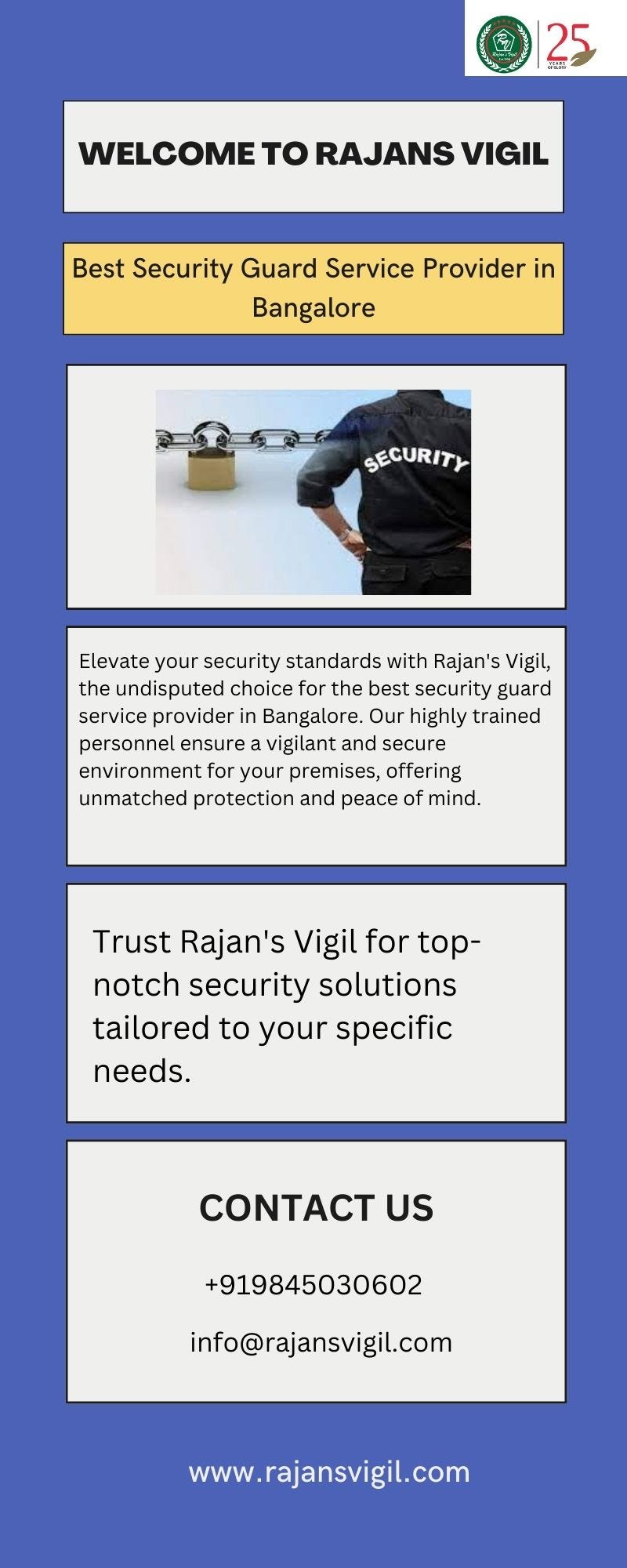 Rajan’s Vigil: Best Security Guard Service Provider in Bangalore ...