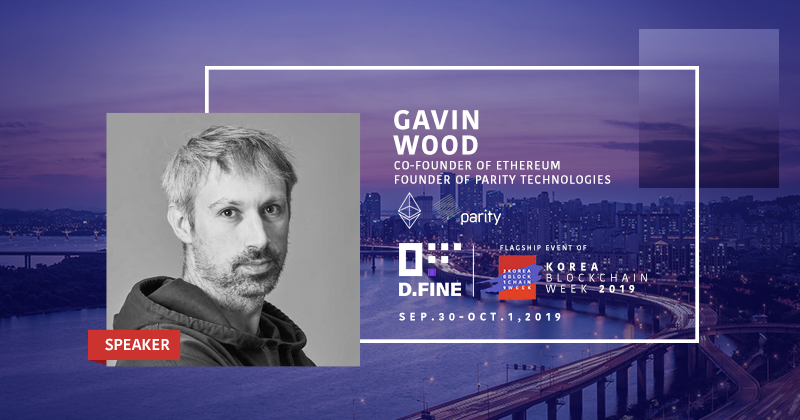 Introducing Our Speakers: Gavin Wood | by Korea Blockchain Week | Medium