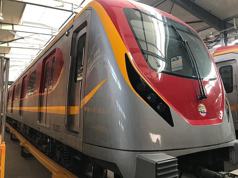 Orange line train. Fastest orange line train of Lahore | by Jawad Ali ...