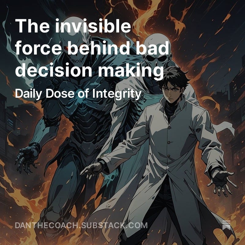 The invisible force behind bad decision making | by Daniel Munro | Medium