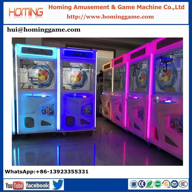 New Promotion Candy Gift Prize Claw Crane Machine, Gift Vending Arcade ...