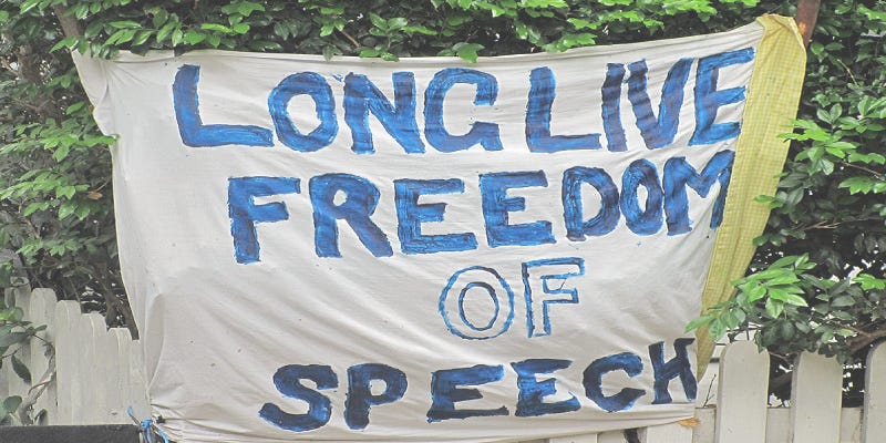 What’s liberty without freedom of speech? | by Eric Hernandez | Medium