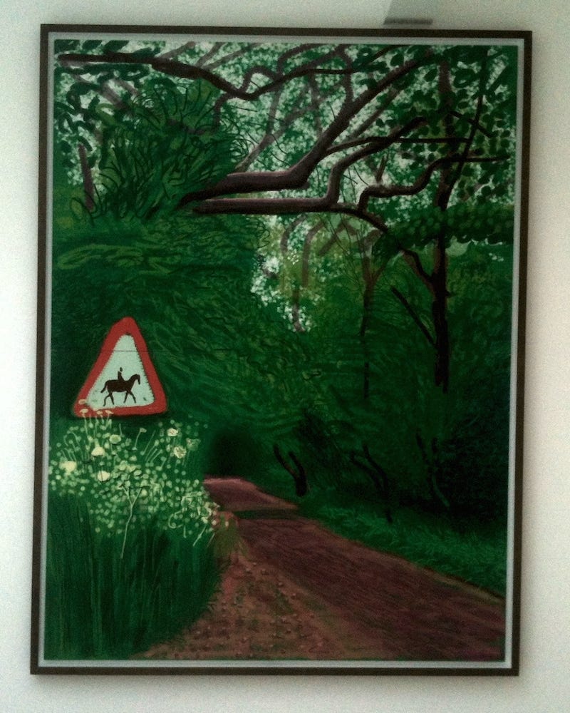 David Hockney Ipad Paintings