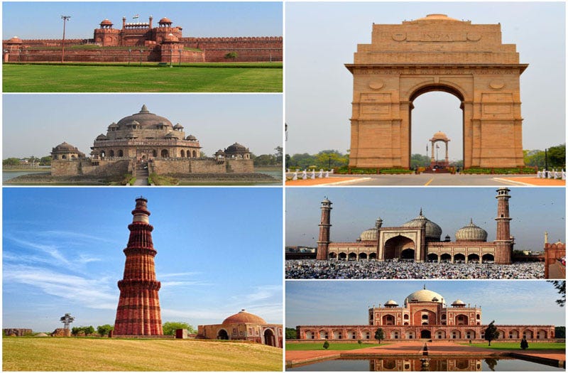 6 historical places of Delhi. Delhi is Capital of India and is a city ...