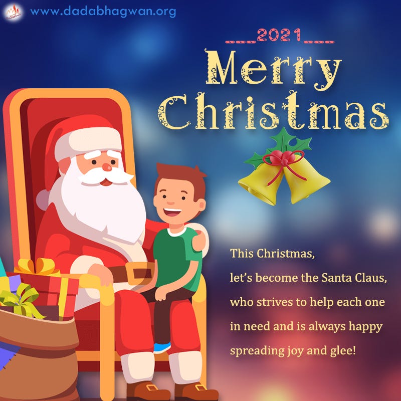 Merry Christmas 2021 !!! | by Dada Bhagwan | Dada Bhagwan Foundation ...