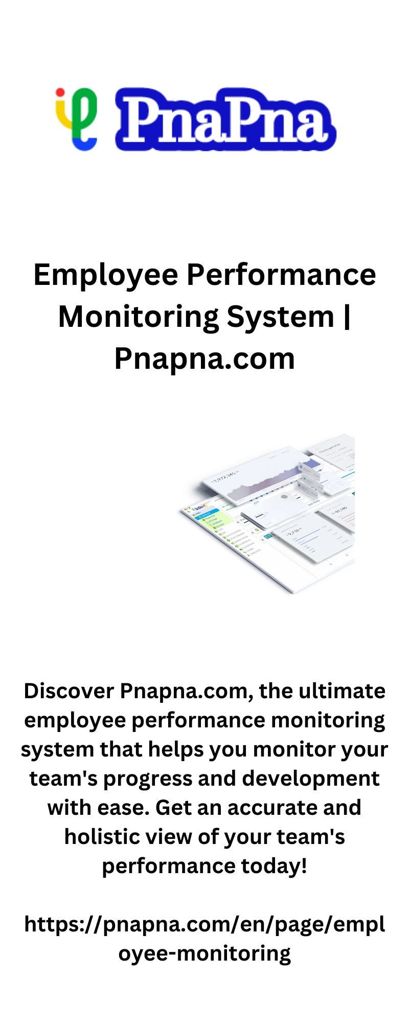 Employee Performance Monitoring System | Pnapna.com - Incubers Service ...