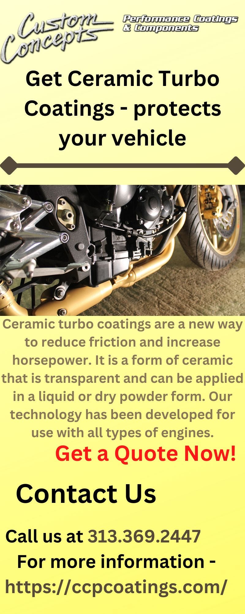 Get Ceramic Turbo Coatings — protects your vehicle - Linda William - Medium