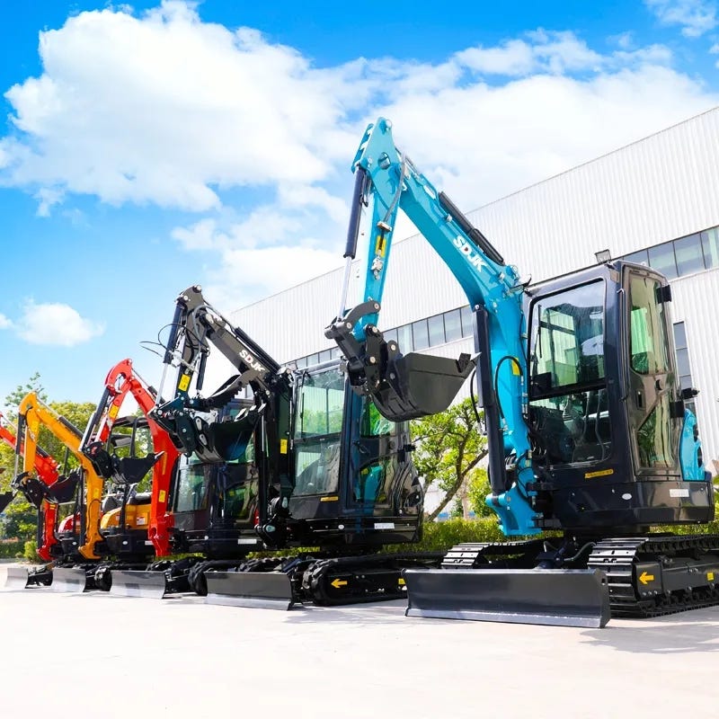 1800kg Hydraulic Mini Excavator 1ton 2 Ton 3T Mini Digger 1.8ton Small ...