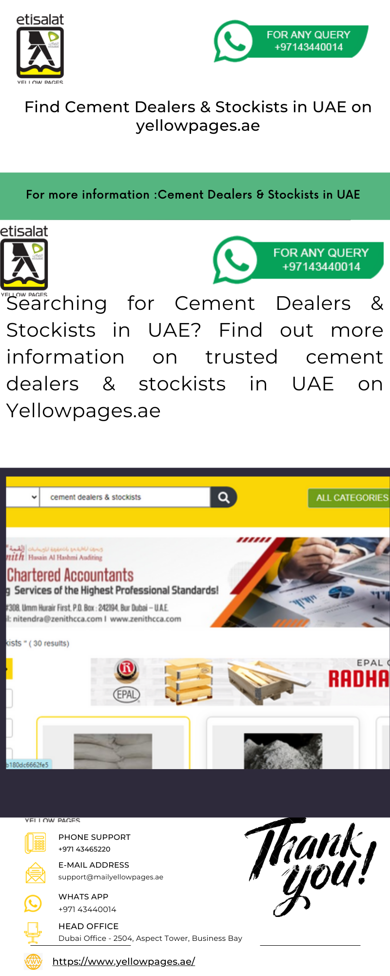 List of Cement Dealers & Stockists in UAE - Khaanafsanaa - Medium