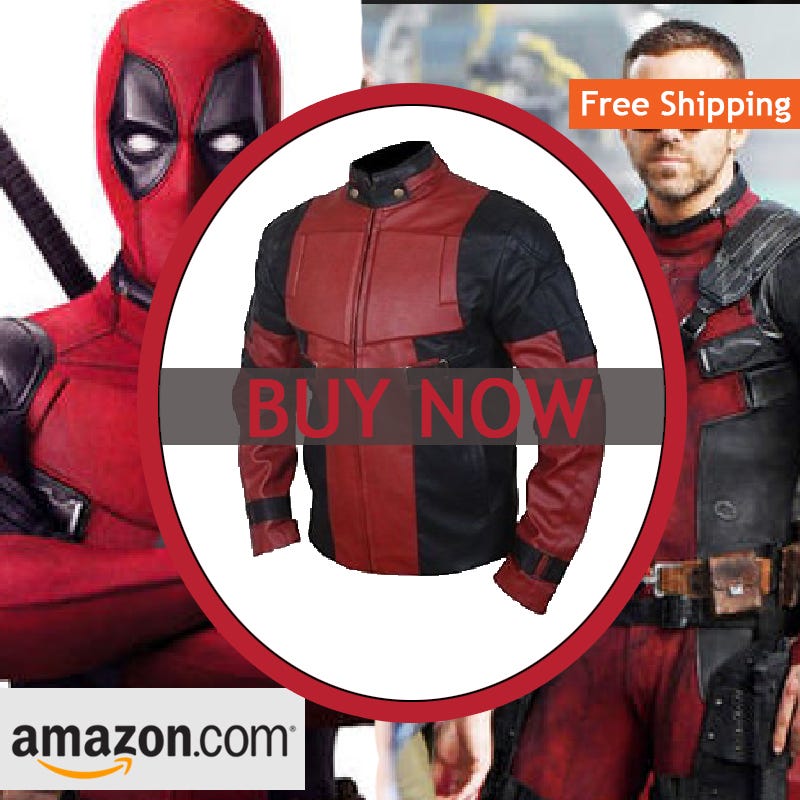 dead pool 2 leather jacket. Hollywood Movie Character Costume | by ...