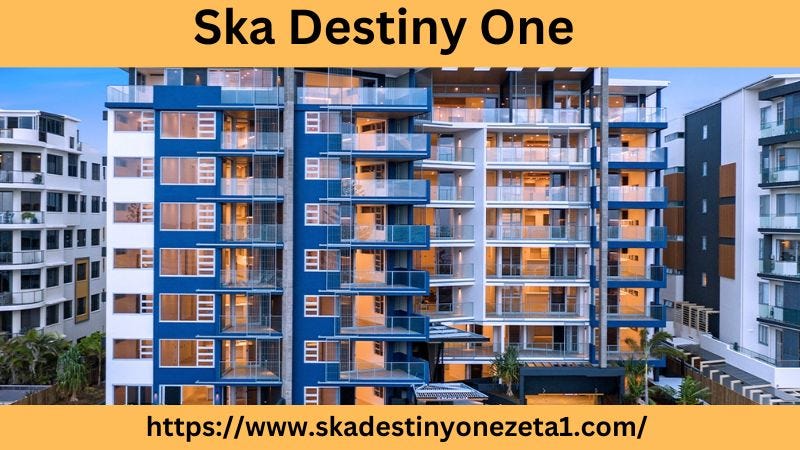 Ska Destiny One | Unique Luxury Flats At Greater Noida | by Divyathakur ...