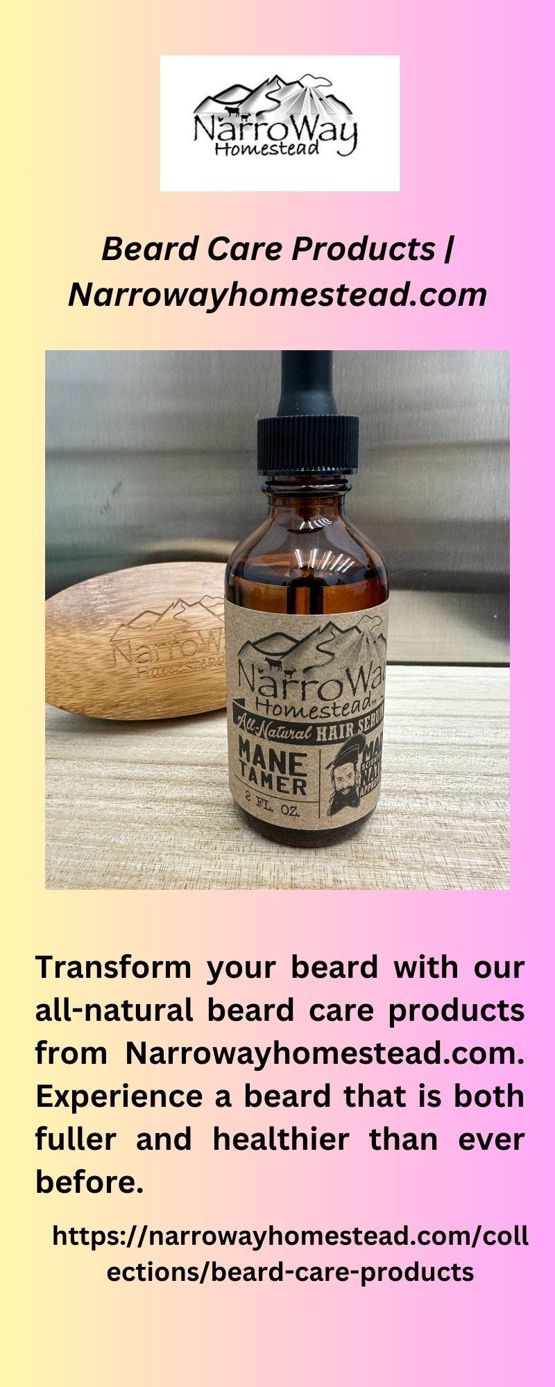 Beard Care Products | Narrowayhomestead.com - NarroWay Homestead - Medium