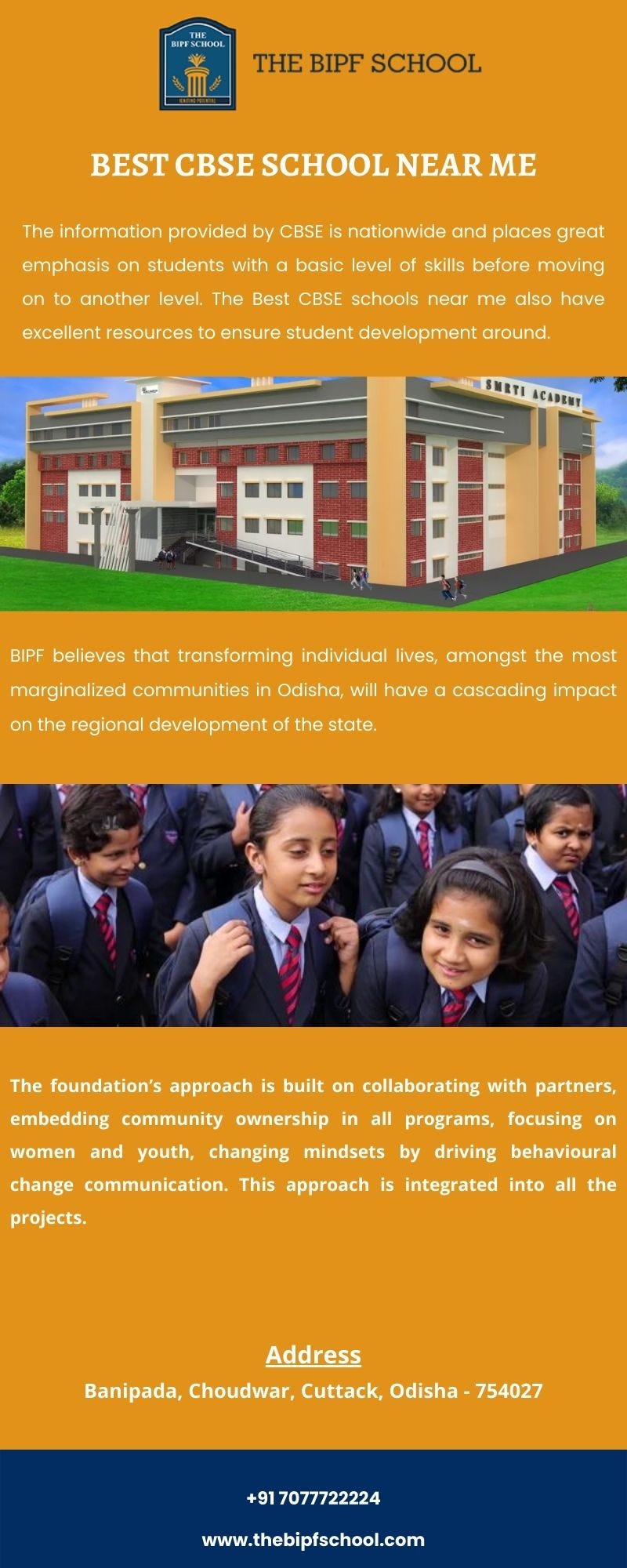 Best CBSE School near me - The BIPF School - Medium