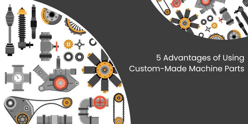 5 Advantages of Using Custom-Made Machine Parts | by Machinefabriek ...