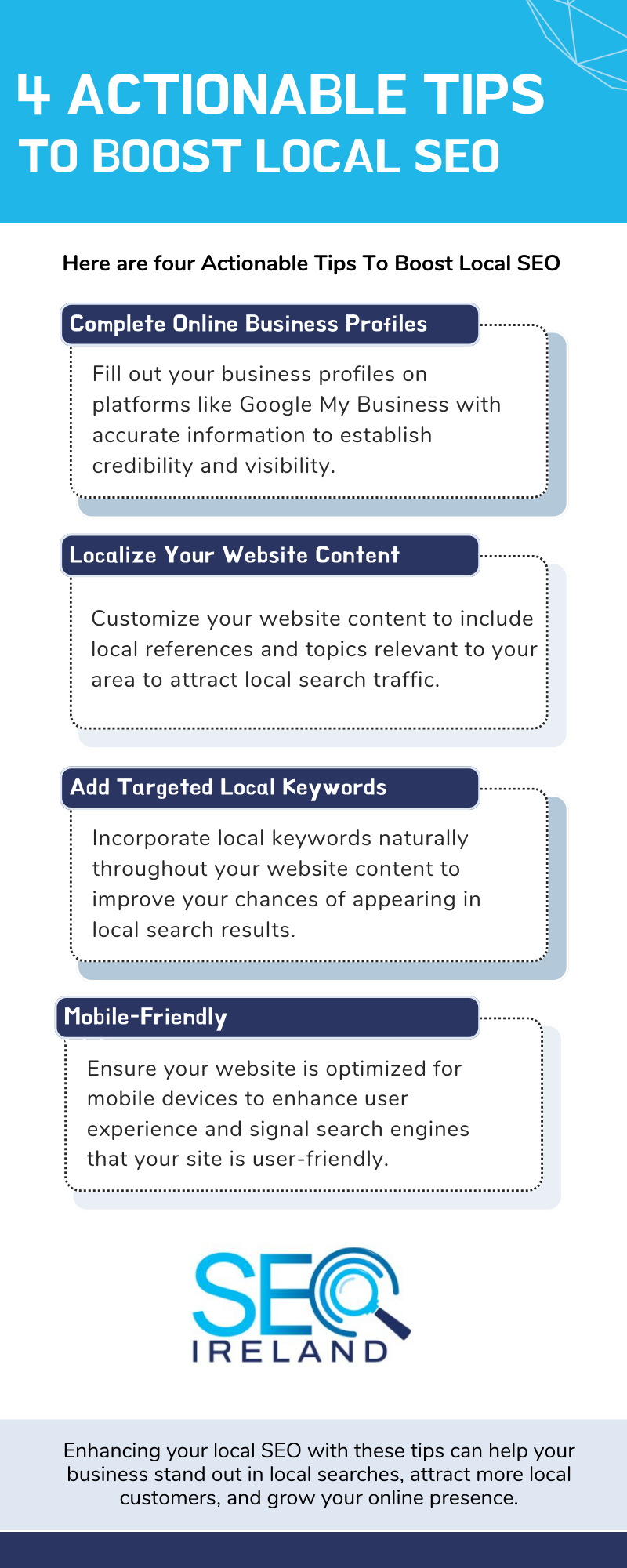 4 Actionable Tips To Boost Local SEO - SEO Ireland - Medium