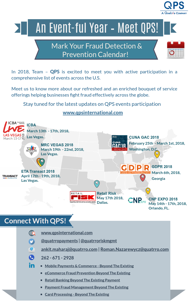 An Event-Ful Year — Meet QPS!. With fraudsters foraying into the… | by ...