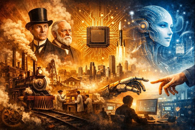 The Age of Sparks, Sand, and Stories: From Steel Barons to Thinking ...