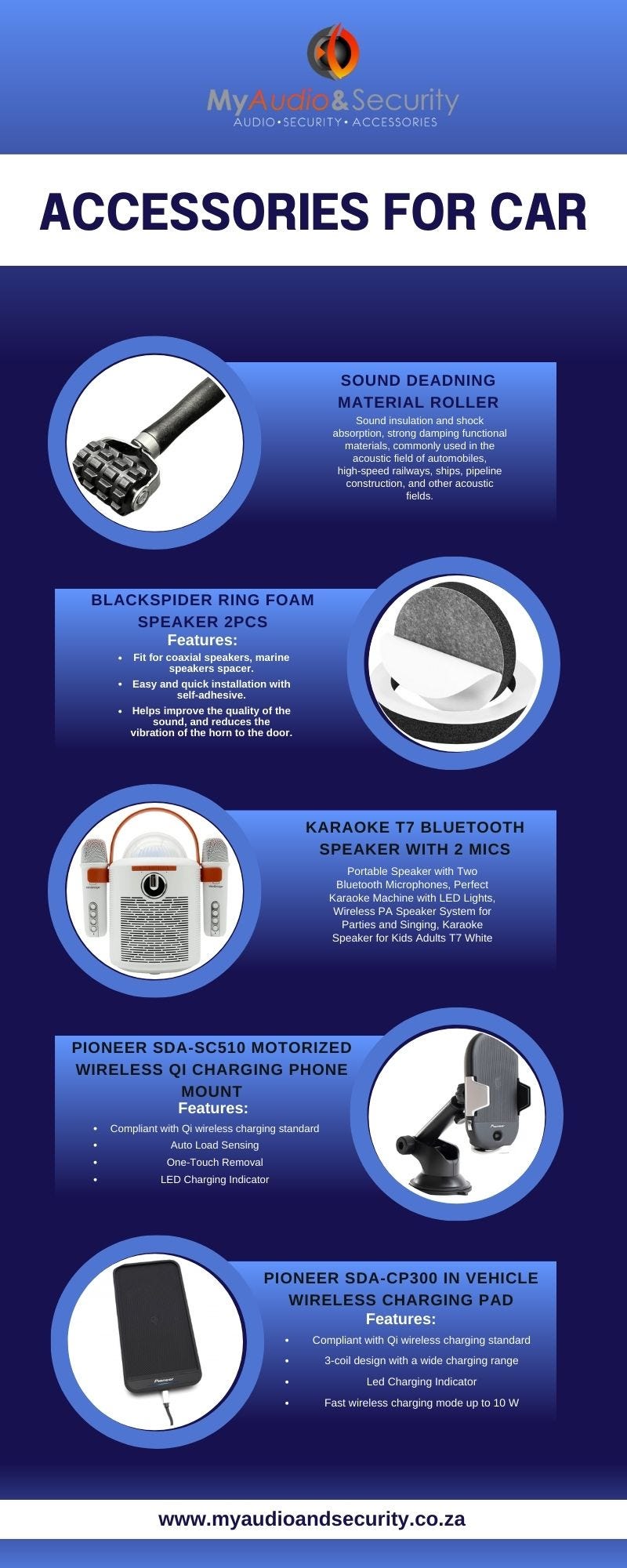 Accessories for car - My Audio and Security - Medium
