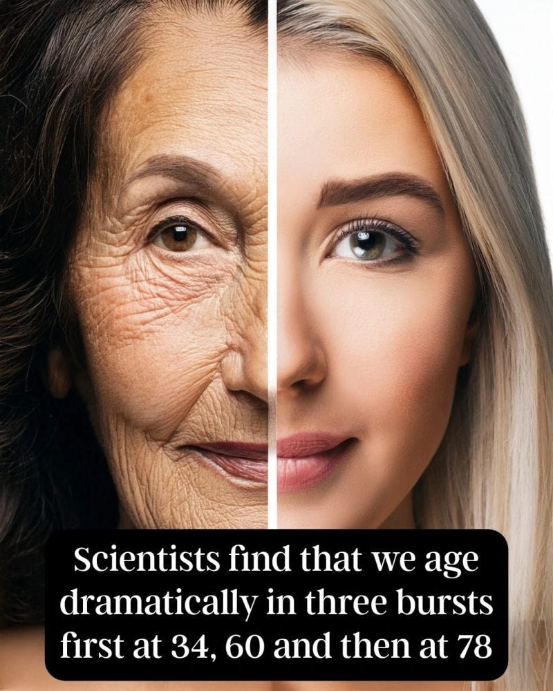 Aging Comes in Waves: The Emotional Truth About Turning 34, 60, and 78 ...
