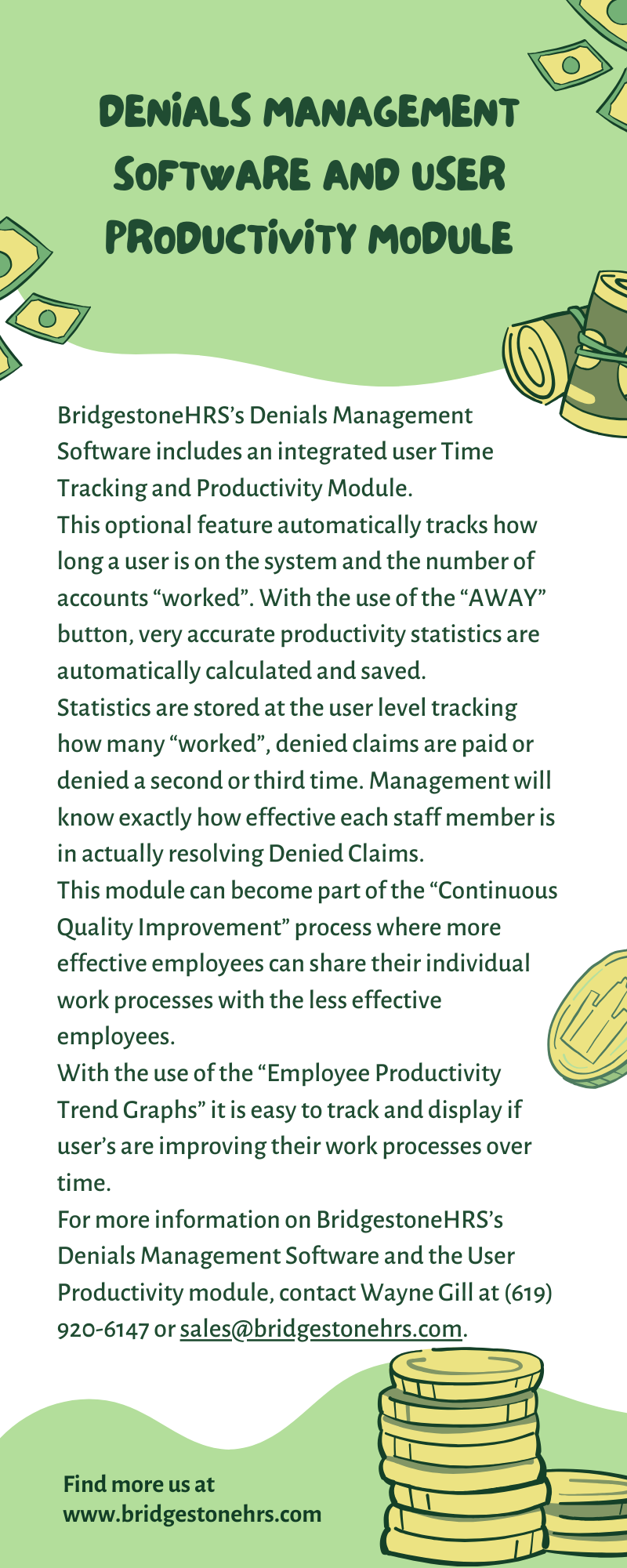 Denials Management Software and User Productivity Module - ashleyseo ...