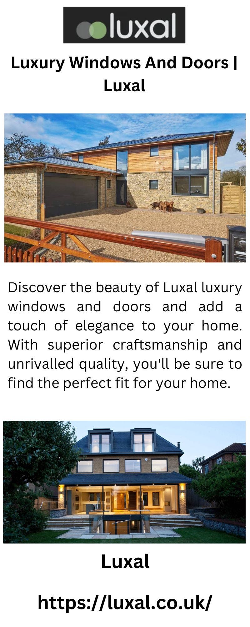 Luxury Windows And Doors | Luxal - Luxal - Medium