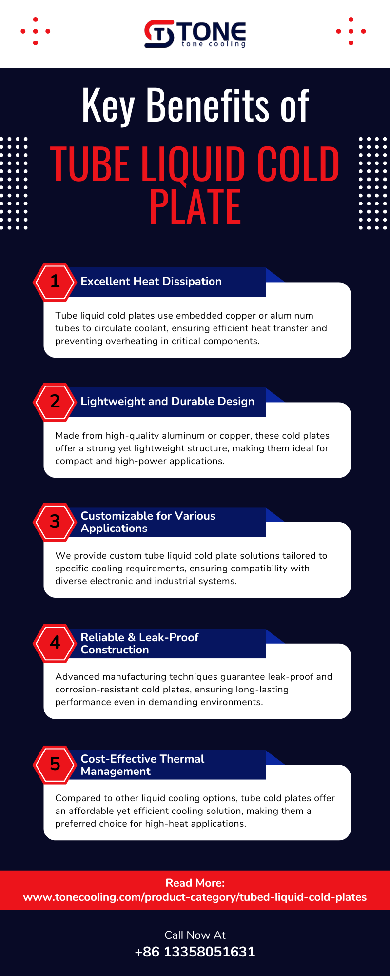 The Benefits of Tube Liquid Cold Plate [Infographic] - Tone cooling ...