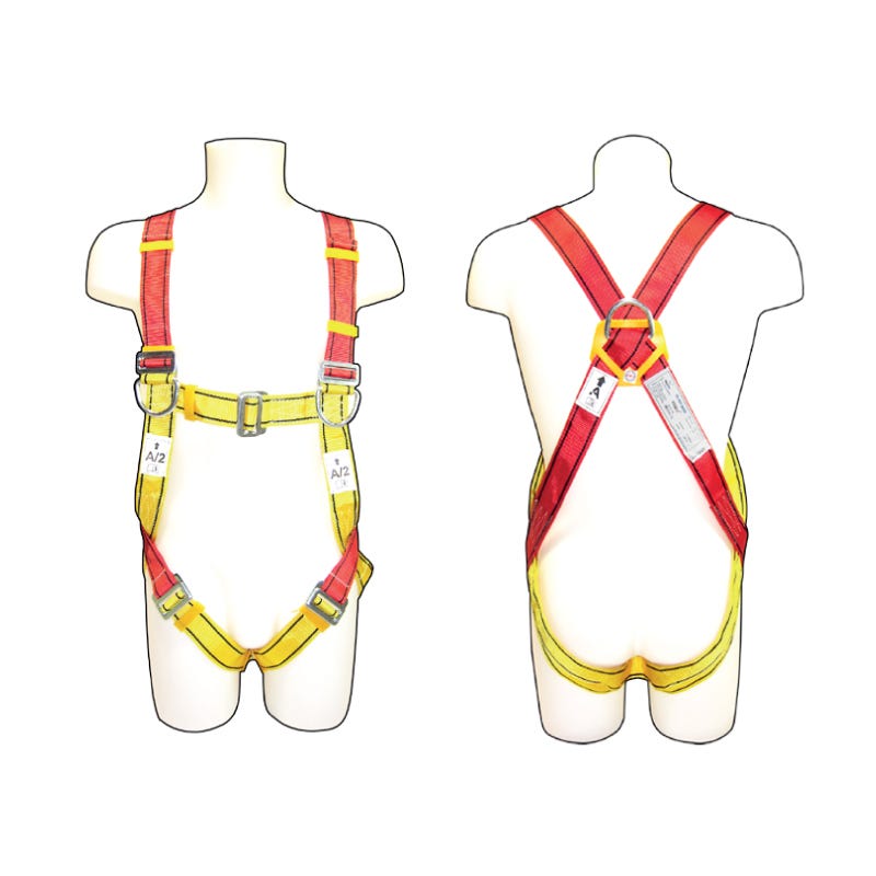 Ensuring Safety at Heights: The Full Body Harness with Single Webbing ...
