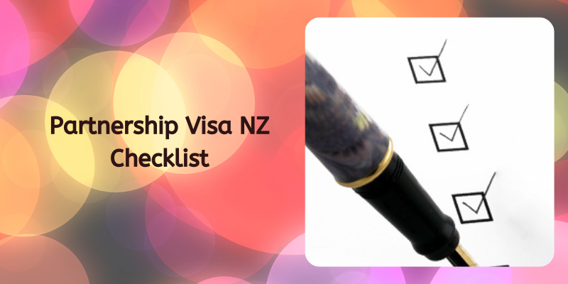 Partnership Visa NZ Checklist - ROSS TAYLOR - Medium