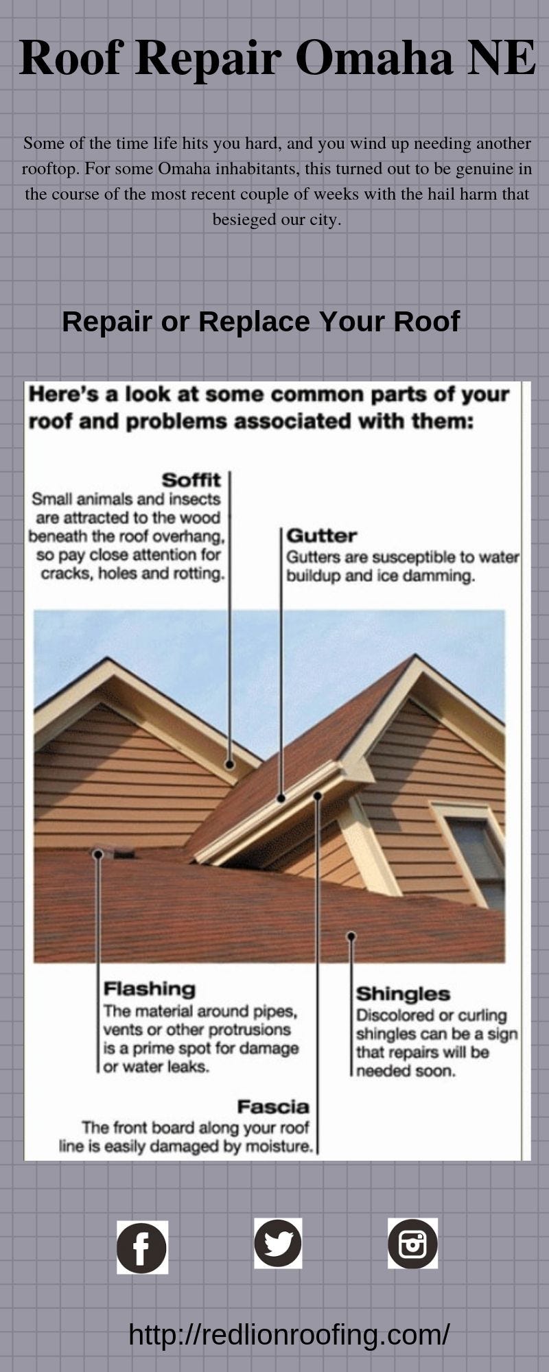 Roof Repair Omaha NE. Roof Repair Omaha NE:- If you find… | by Red Lion ...