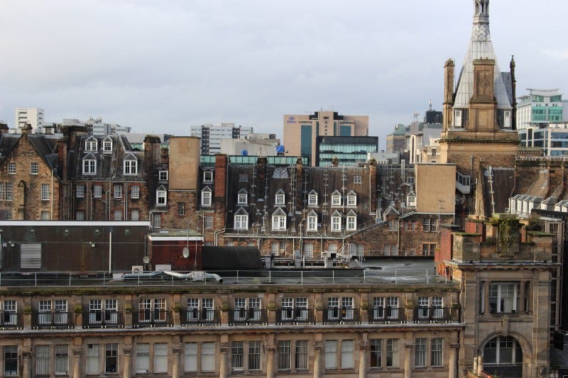 Glasgow from the rooftops. I have always loved rooftops and the… | by ...