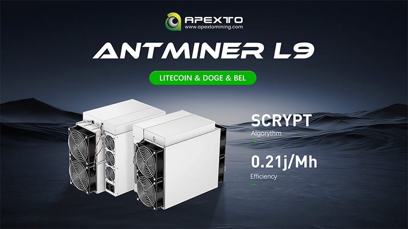 Bitmain Introduces New Miner, L9 Leads LTC Mining to New Levels | by Apexto Miner | Apr, 2024 ...