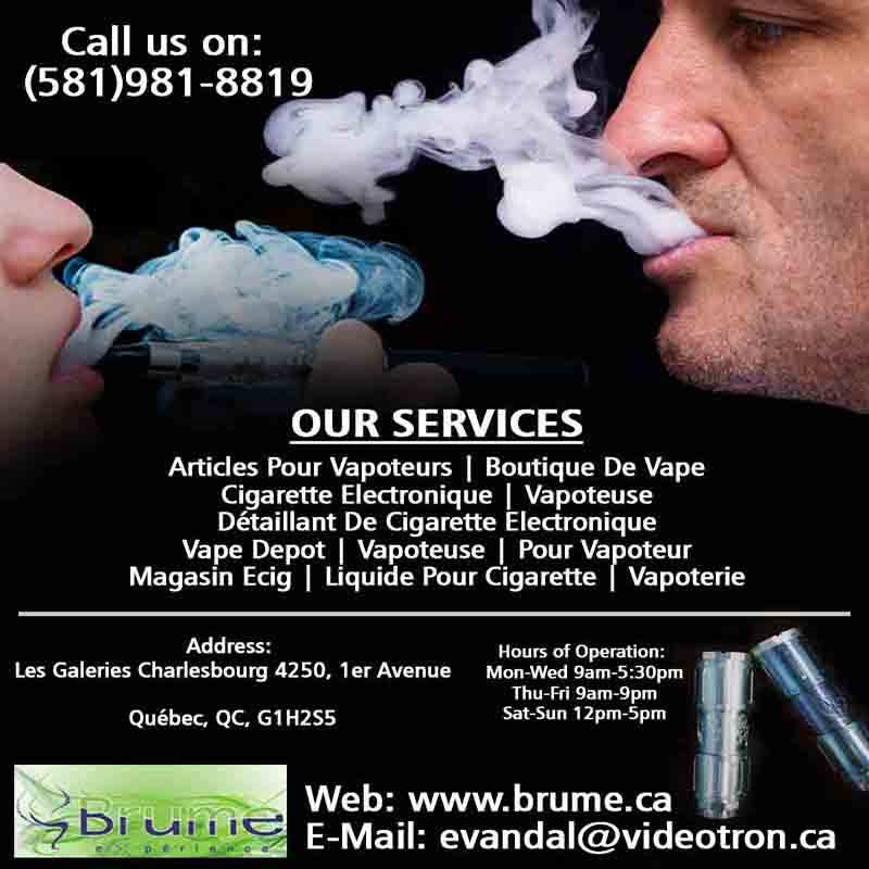 Know Everything About Vapoterie in Québec (Vapor in Quebec) | by Brume ...