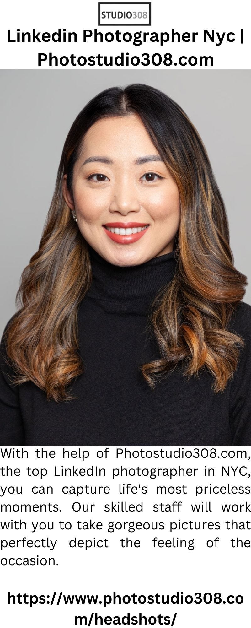 Linkedin Photographer Nyc | Photostudio308.com - Photostudio - Medium