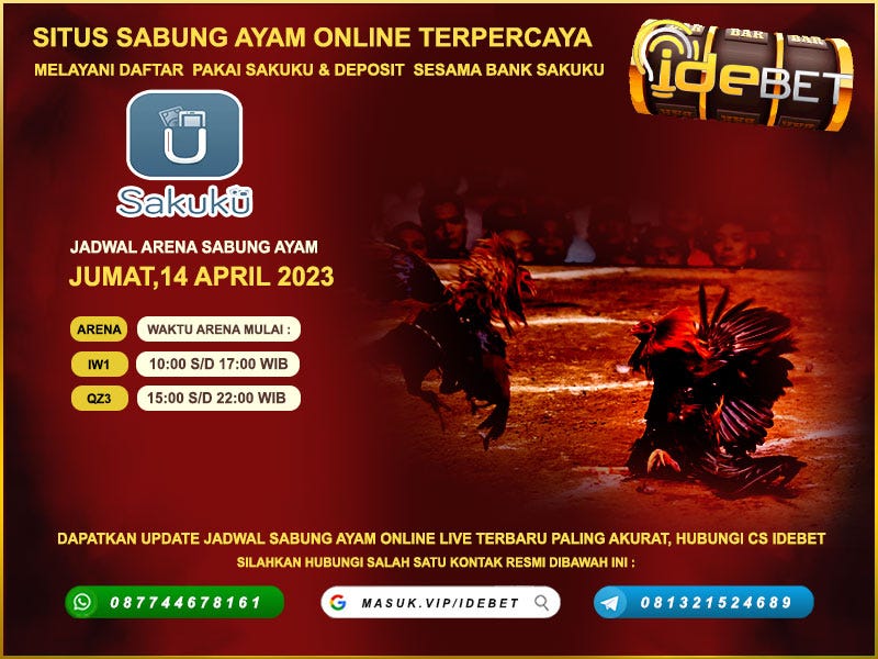 IDEBET Situs Sabung Ayam Online Deposit Sakuku 24 Jam | by idebet slot ...
