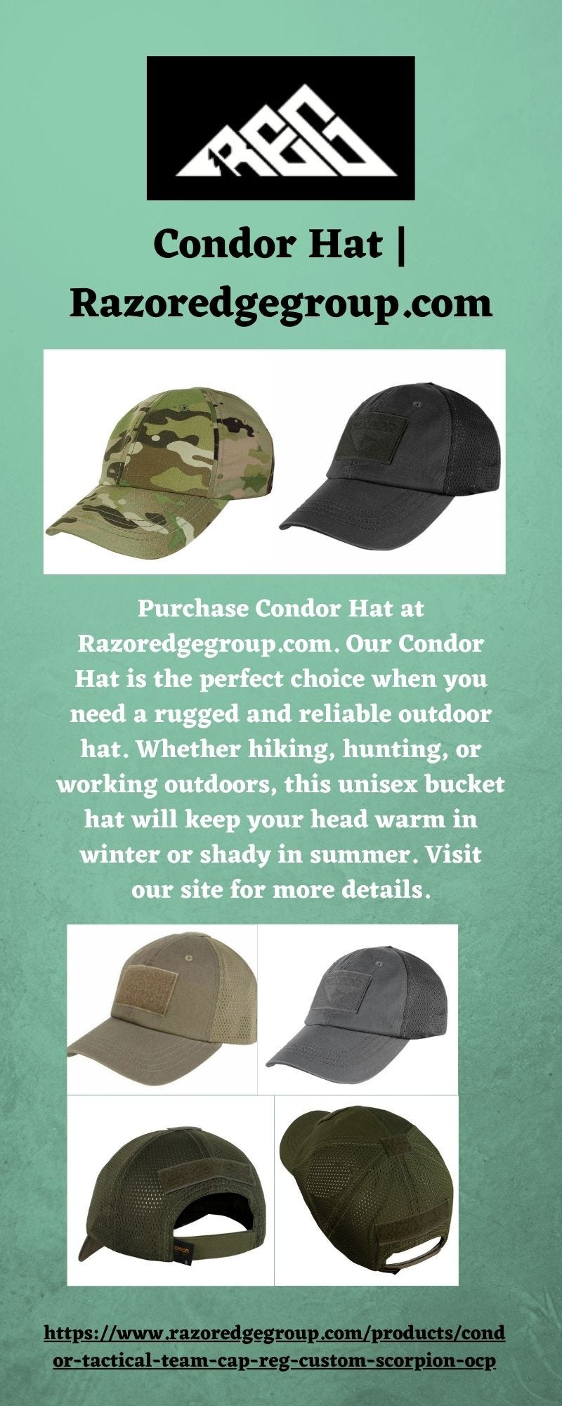 Condor Hat | Razoredgegroup.com - Razor Edge Group - Medium