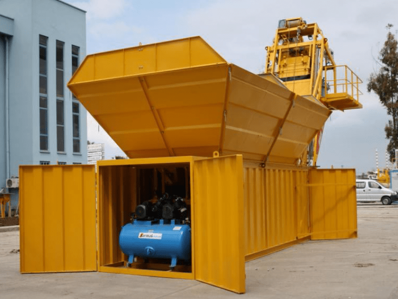 HWK C-20/30 Compact Type Concrete Batching Plant - Hawk Plant ...