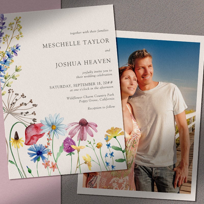 Blooms of Love: Exploring the Magic of Wildflower Wedding Rustic Floral ...